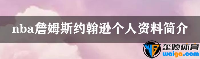 nba詹姆斯约翰逊个人资料简介 - 篮球百科 - 歪嘎网(waiga.com)